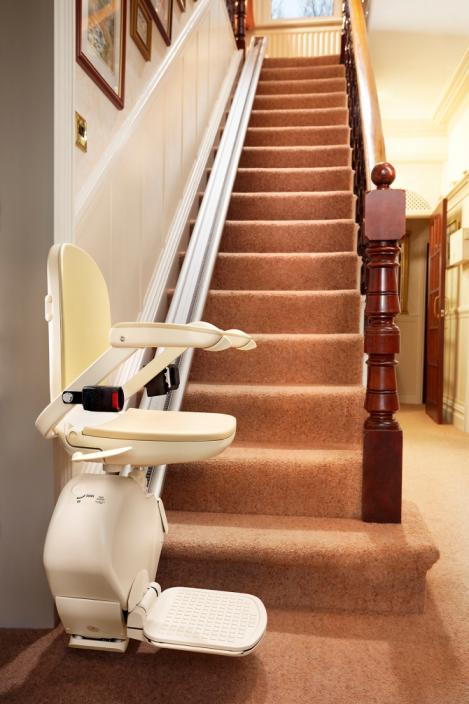 New Brooks Slimline 130 Stairlift T700 | Brooks Straight Stairlifts